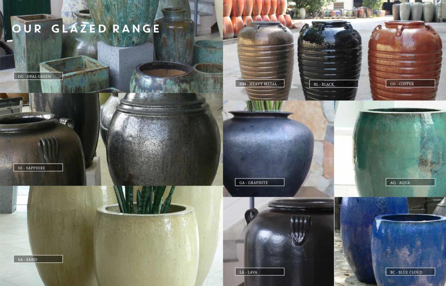 Wholesale Glazed Ceramic Pots | Pots Wholesale Direct